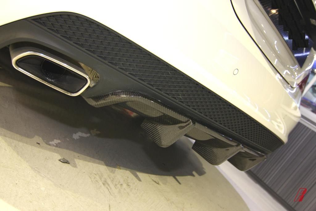 Mitsubishi Lancer Evolution VIII CT9A VR002D carbon fiber rear diffuser ...
