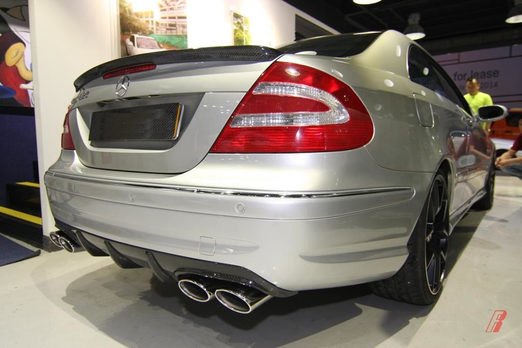 Mercedes Benz 2004-07 CLK W209 to CLK63 look body kit - Faithful Rainbow