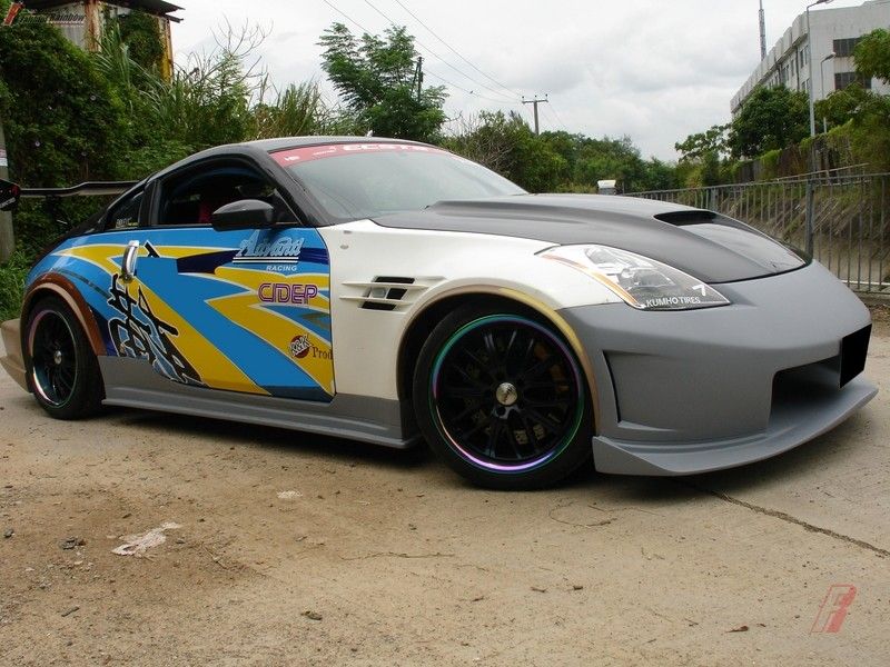 Nissan 2003-08 Fairlady Z33 350Z TM007 front fender - Faithful Rainbow
