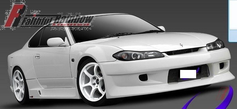 Nissan 1999 Silvia S15 GF style body kit - Faithful Rainbow