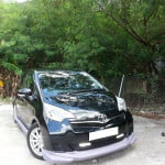 Toyota 2011 Ractis MOD style body kit - Faithful Rainbow