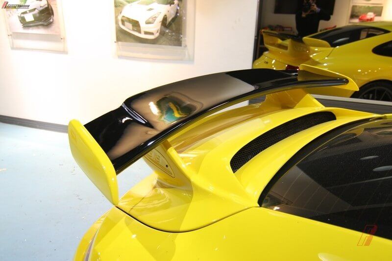 GT3 Carbon Fiber Rear Spoiler Wing with FRP base fit Porsche 991 911 ...
