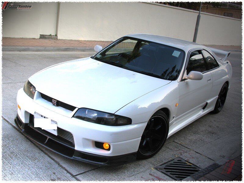 Nissan 1995 Skyline GT-R R33 VS001L front spoiler lip - Faithful Rainbow